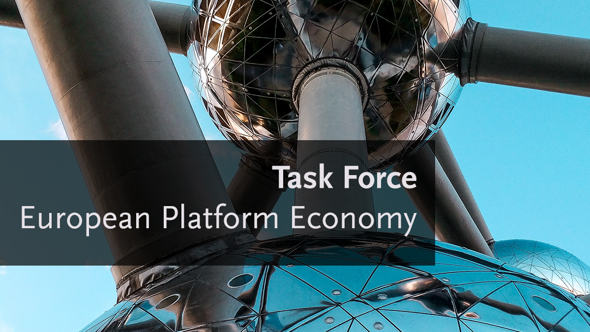 Task Force: European Platform Economy | HIIG